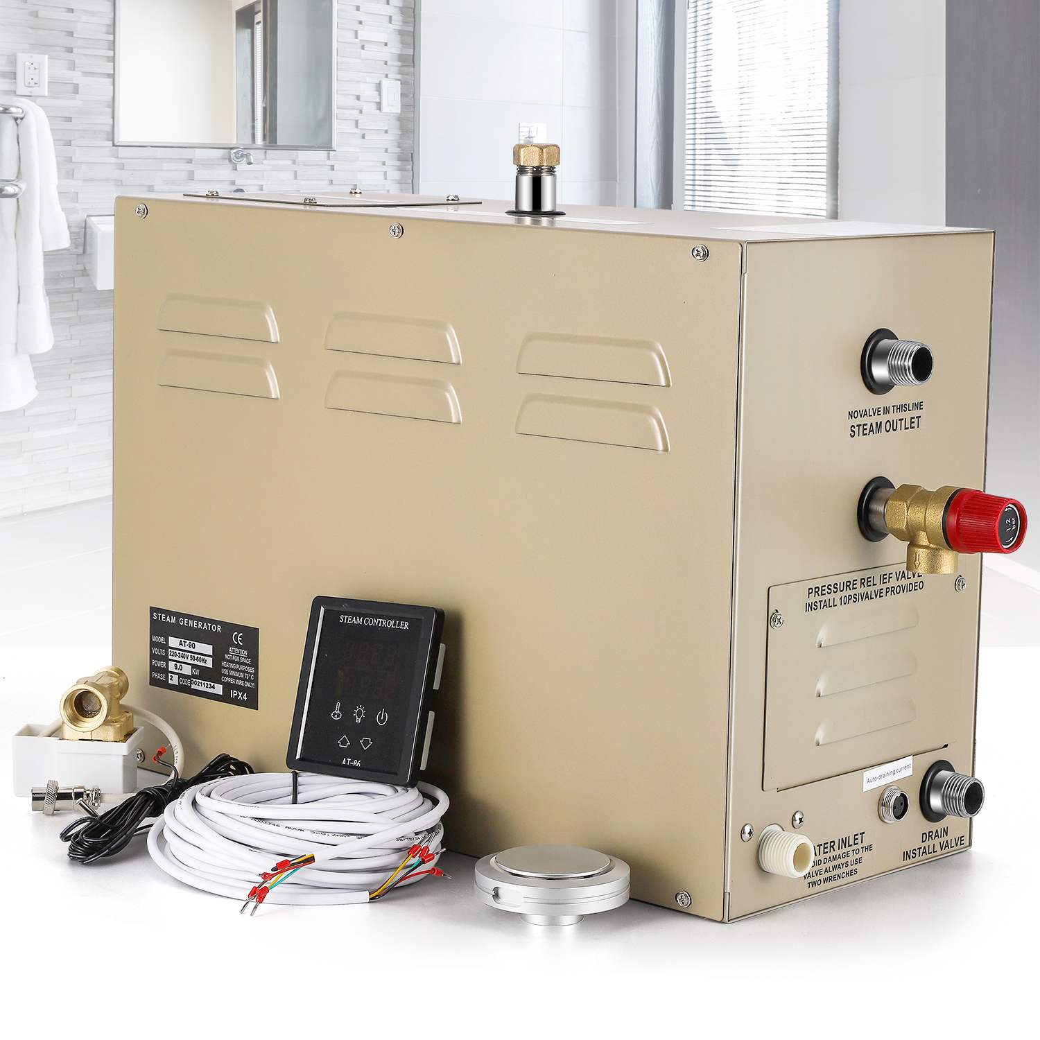 Watch Hapyvergo Steam Generator Gold Installation Guidance on Amazon Live