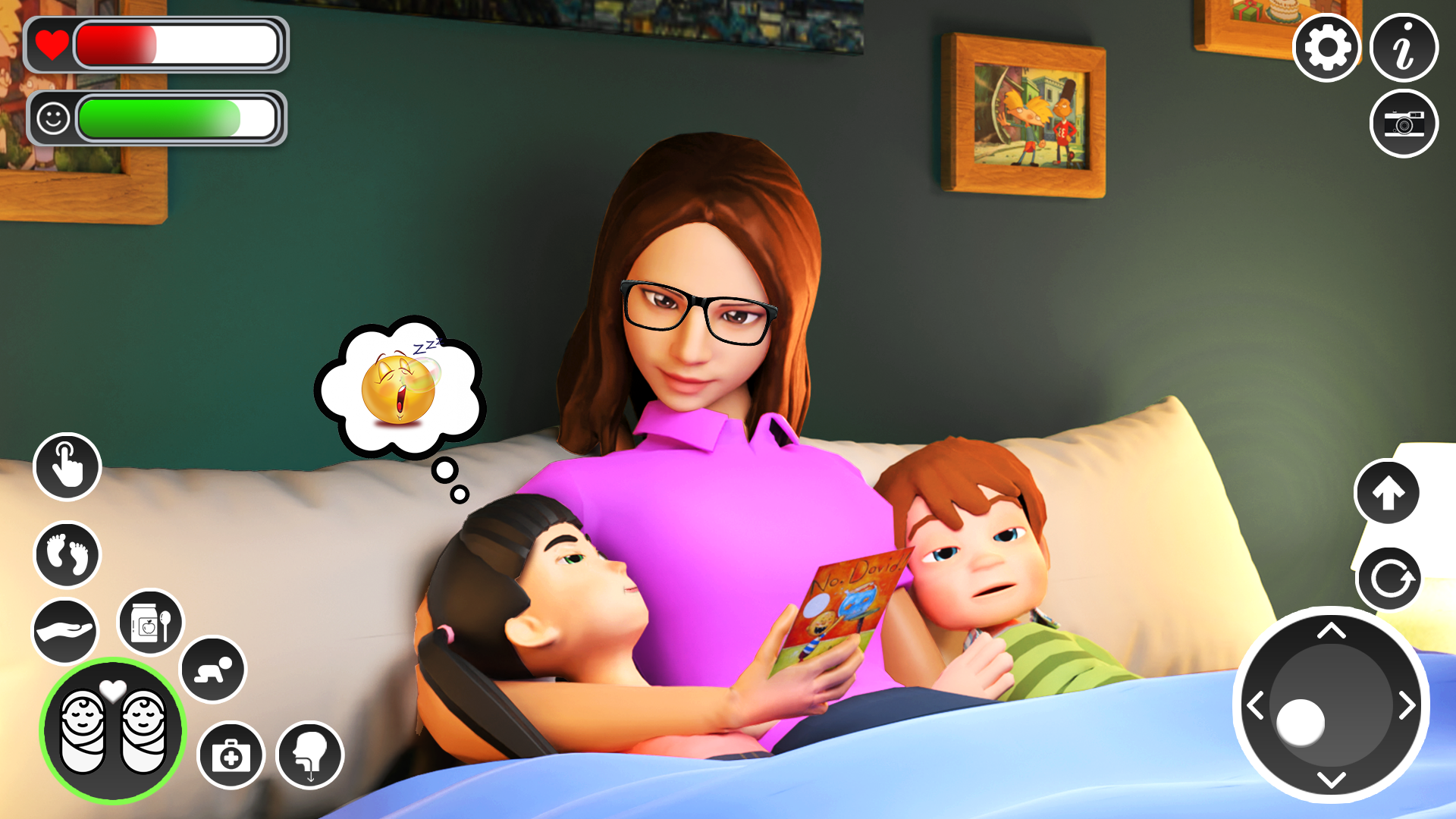 Virtual Mom Family Life Simulator Games - Single Mom Mother Simulator Babysitting Games for Kids ...