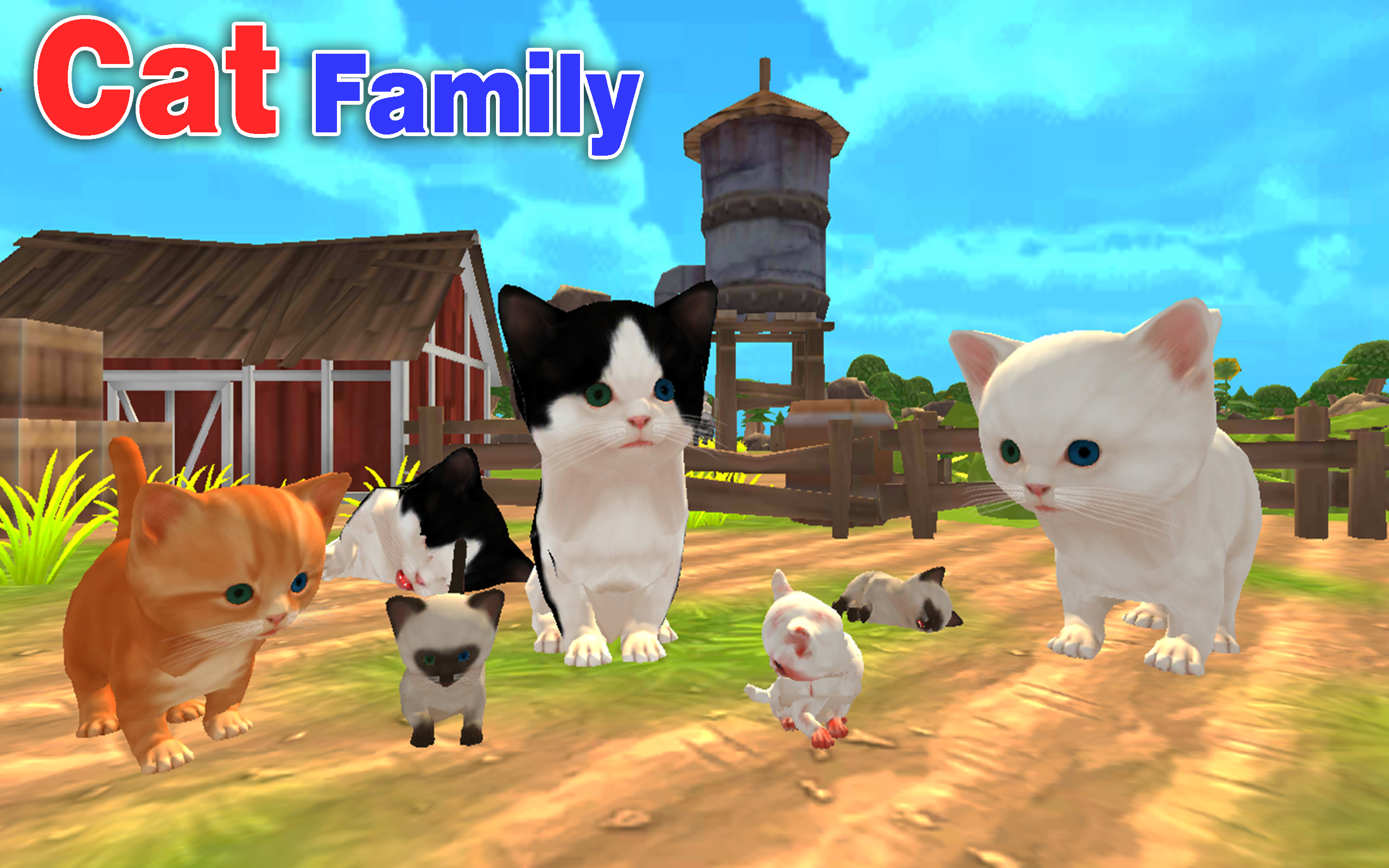 Real Cat Family Simulator Unlimited 3D:Amazon.com:Appstore for Android