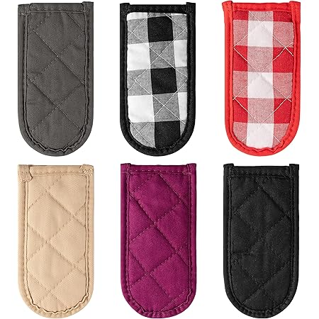 Amazon.com: R HORSE 6Pcs Hot Handle Covers, Mix Color Pot Pan Handle ...