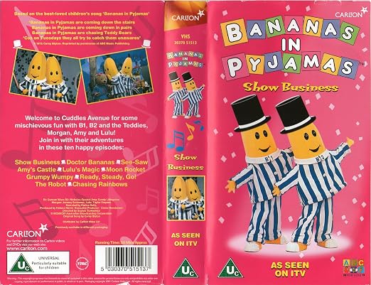 Bananas in Pyjamas [Reino Unido] [VHS]: Amazon.es: Duncan Wass, Ken ...