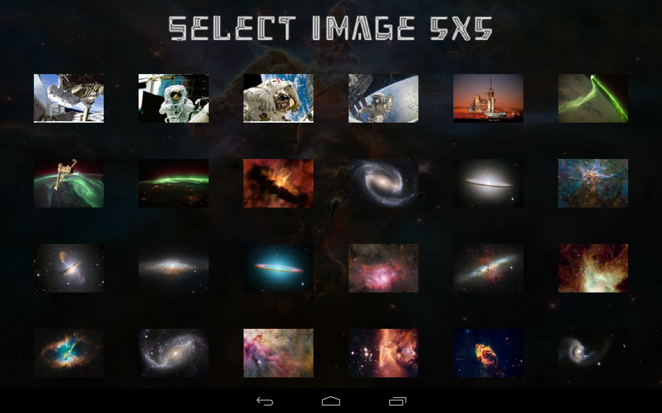 Tile Puzzles · Space - App on Amazon Appstore