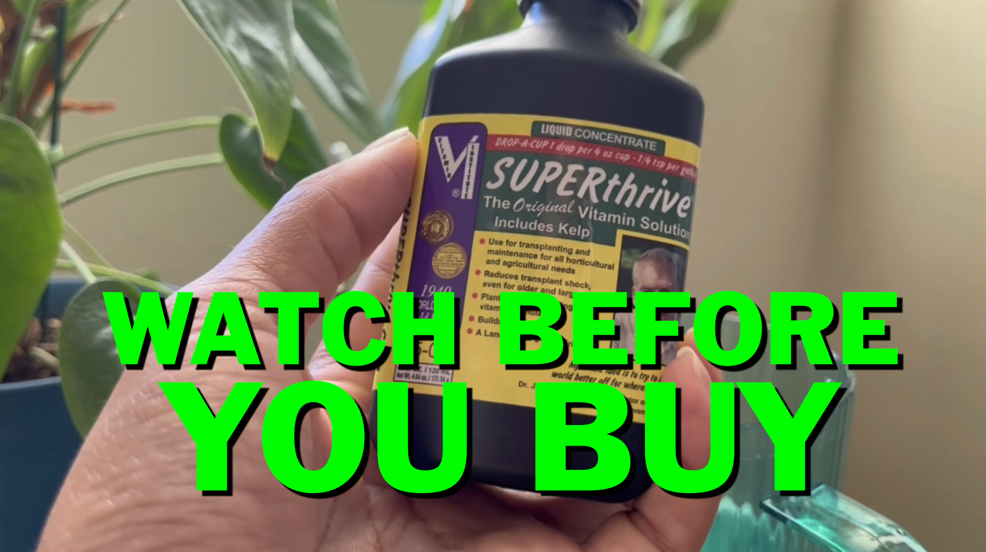 Watch Watch Before Buying This SUPERthrive Vitamin Solution on Amazon Live