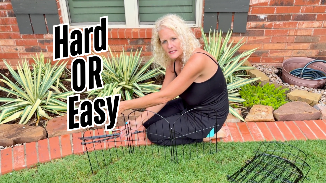 Watch Decorative Garden Fence 17in What I LOVE MOST on Amazon Live