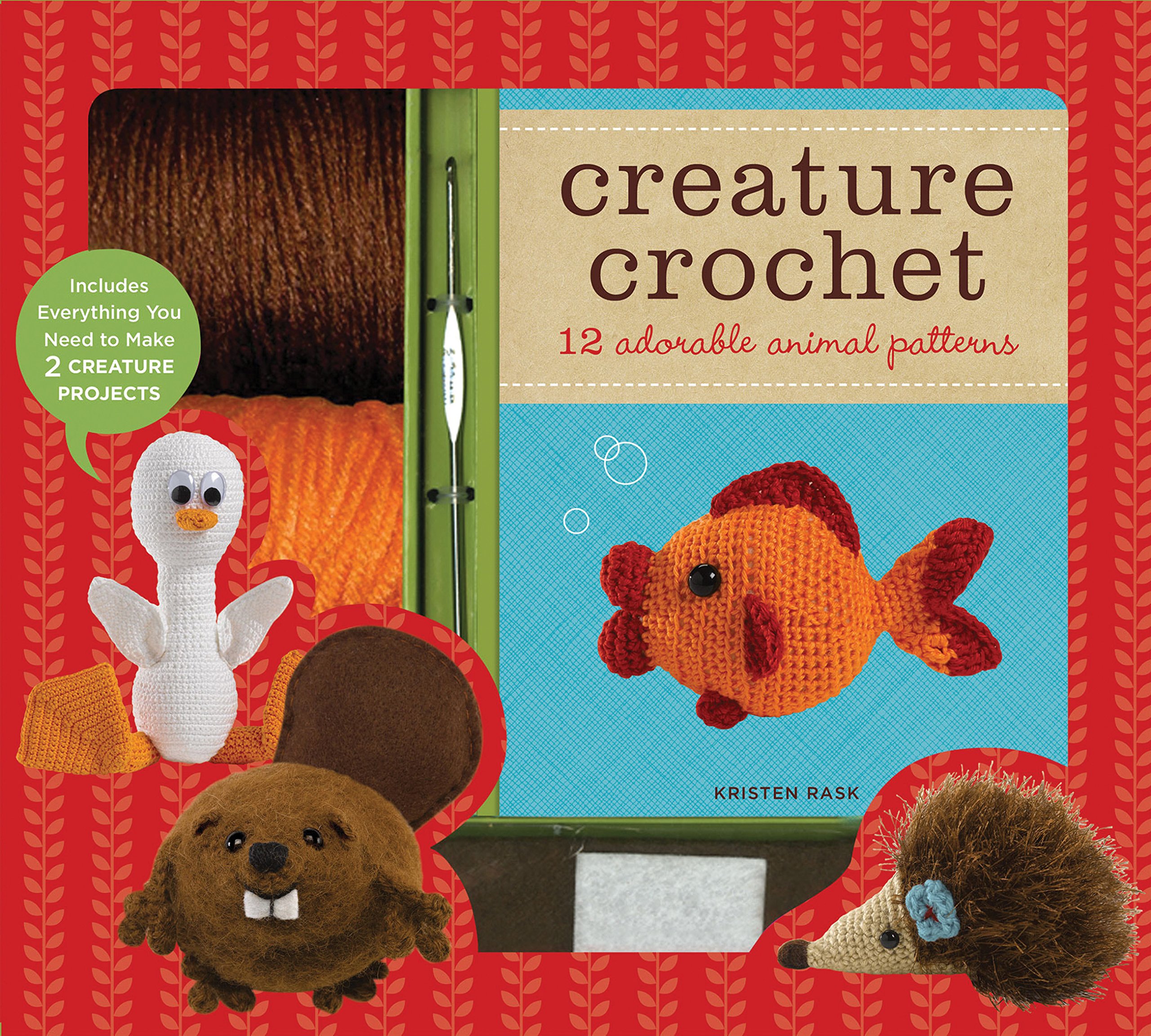 Creature Crochet: 12 Adorable Animal Patterns: Rask, Kristen ...