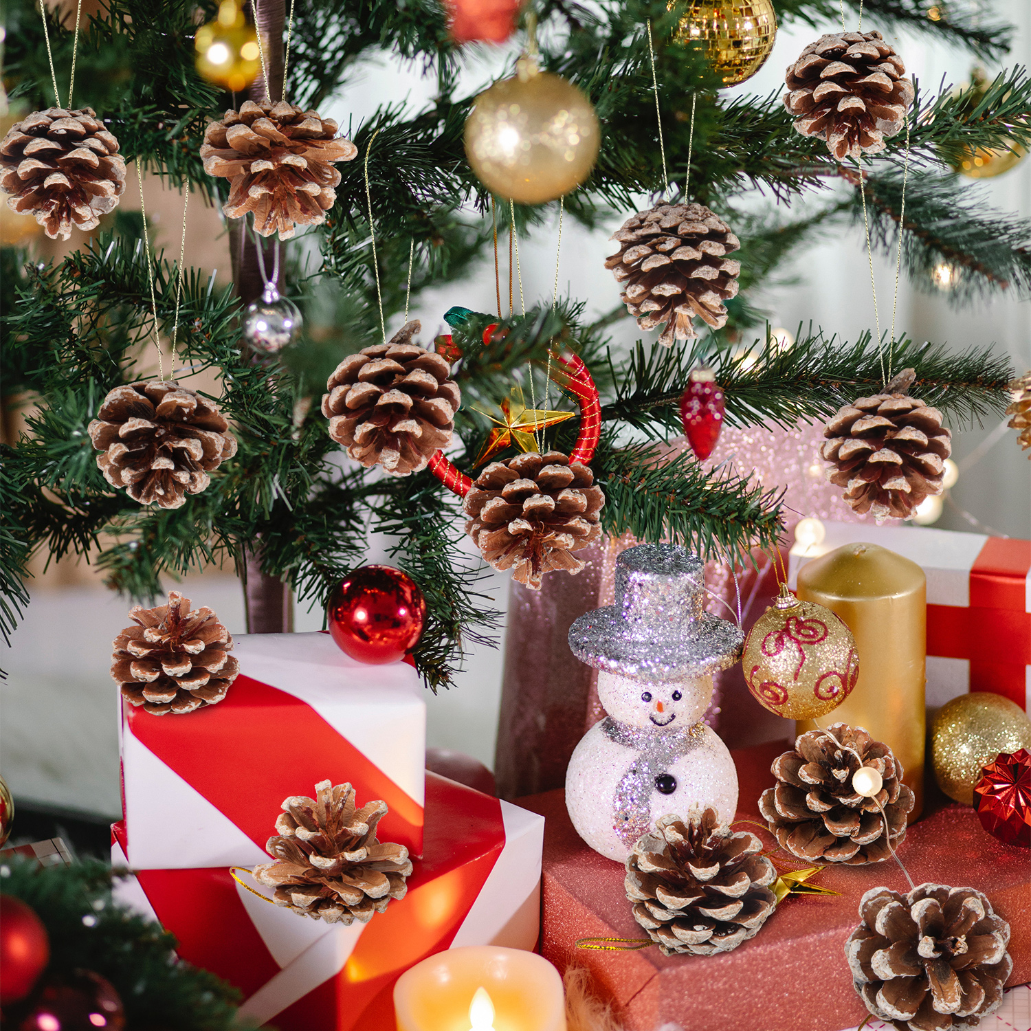 Proyecto De árbol De Navidad Con Piñas Donde Comprar Piñas De
