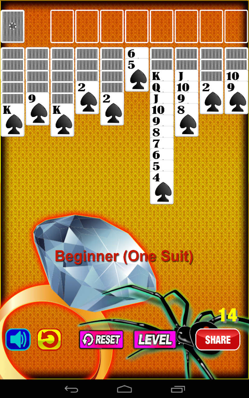 King Deal Spider Solitaire for Kindle Fire - App on the Amazon Appstore