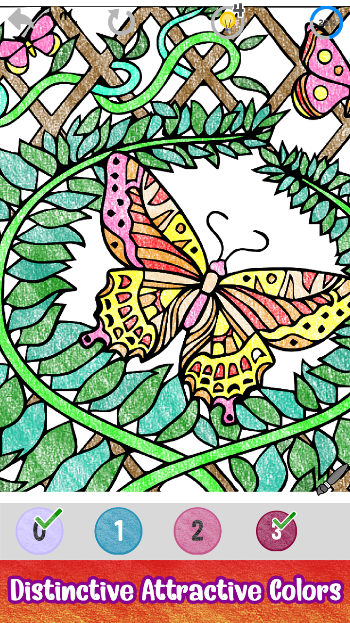 Nature Color by Number - Adult Paint , Glitter & Crayon Coloring Pages ...