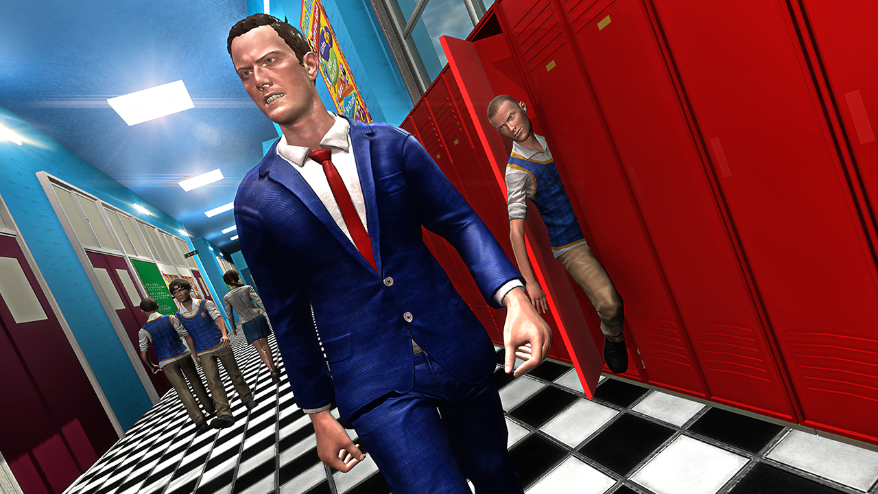 Gangster in High School Bully Simulator Game Free: Vegas City Crime ...