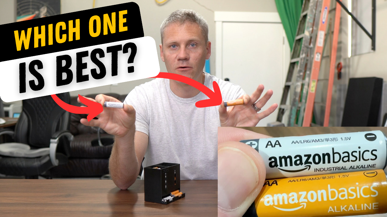 Watch Industrial vs High-Performance Amazon Basic Batteries #thisorthat ...