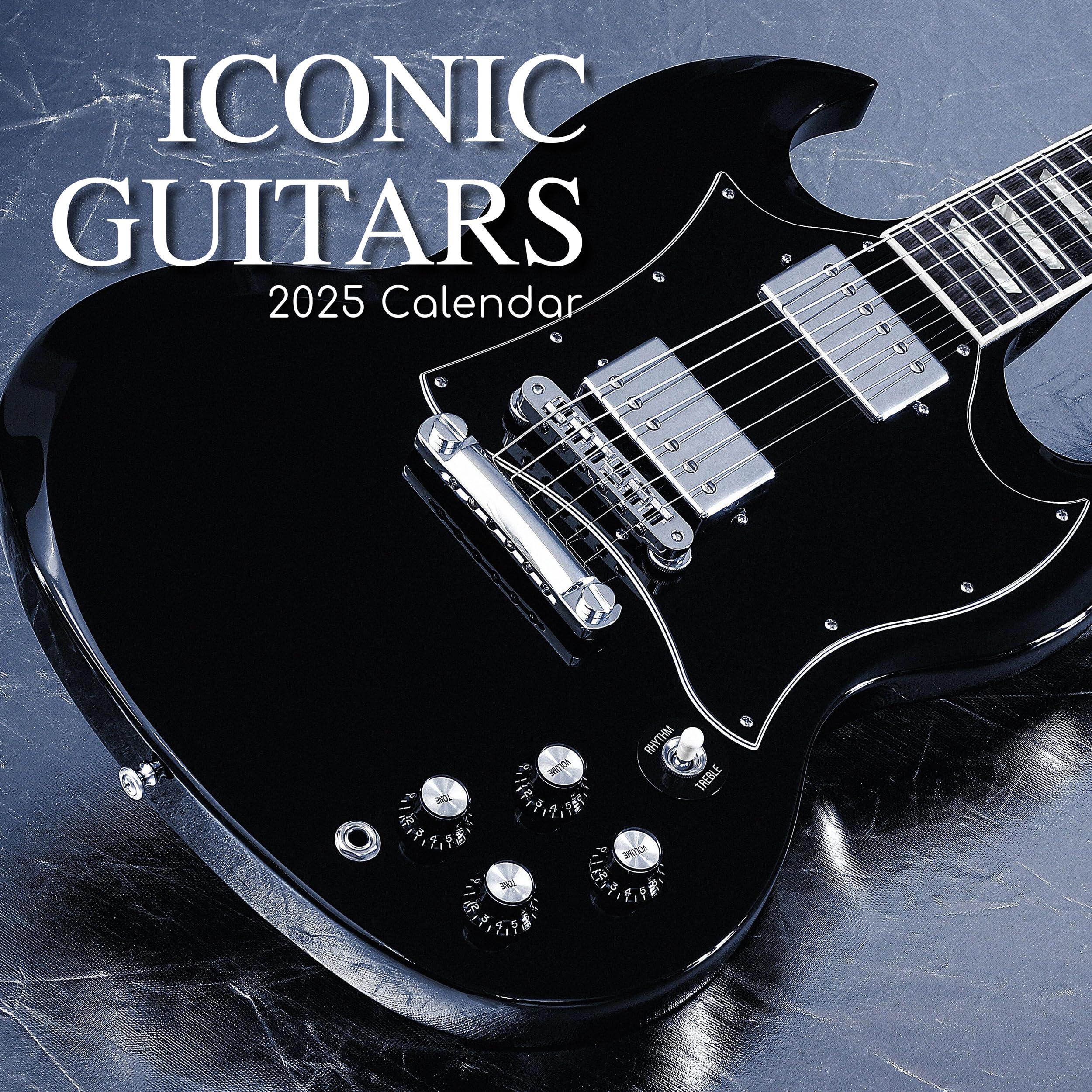TGSC | Iconic Guitars 2025 Calendar 16 Month Family Square Wall ...