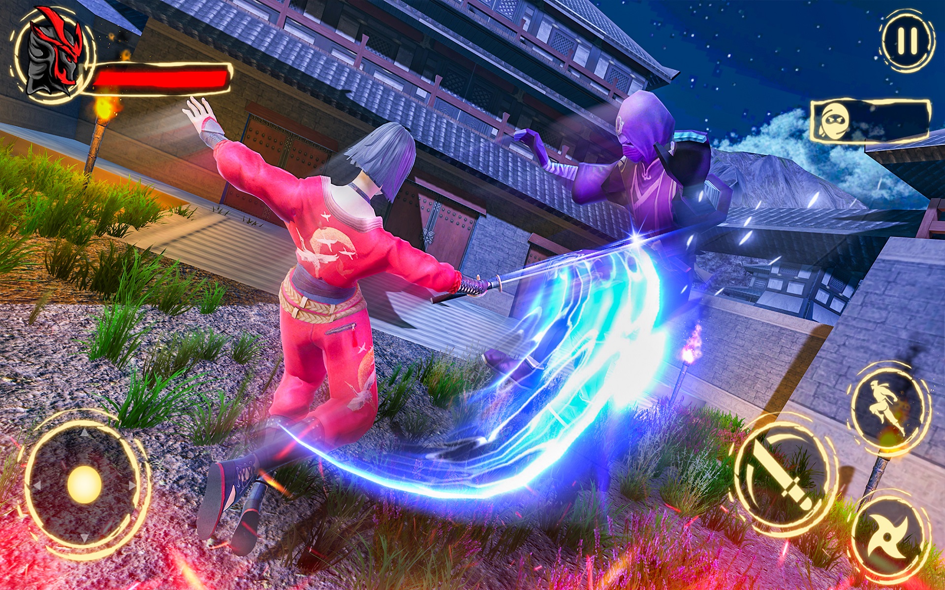 Samurai Stealth Ninja Games: Kung Fu Master Fighting Games - App on ...