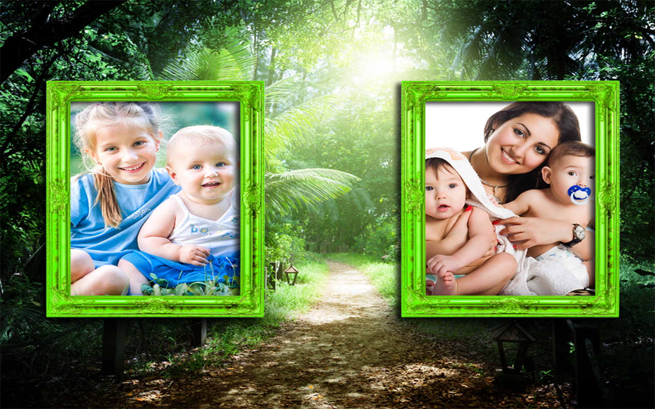 Jungle Photo Frames Dual - App on Amazon Appstore
