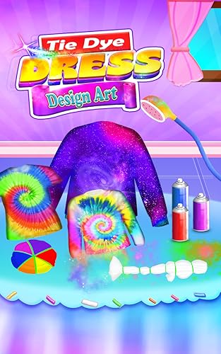 Tie Dye Dress Design Game - App on Amazon Appstore