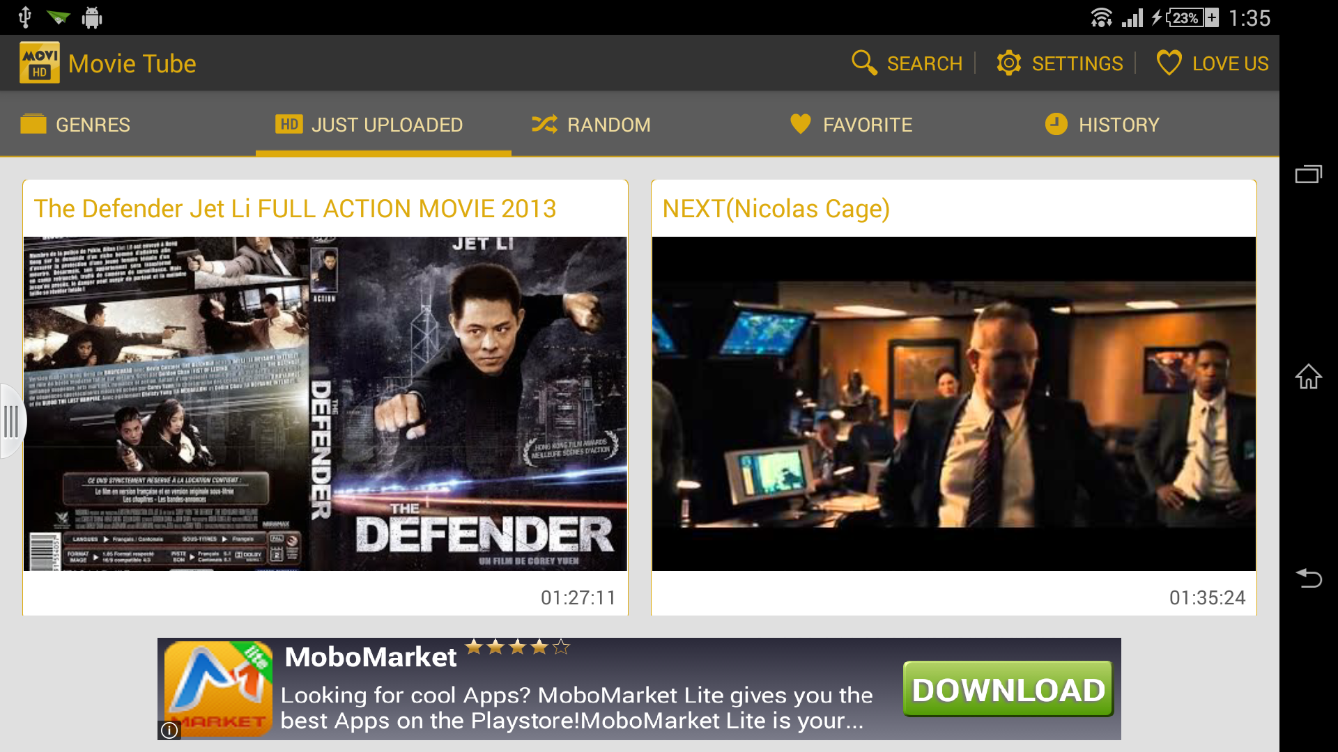 Movie Tube - App on Amazon Appstore