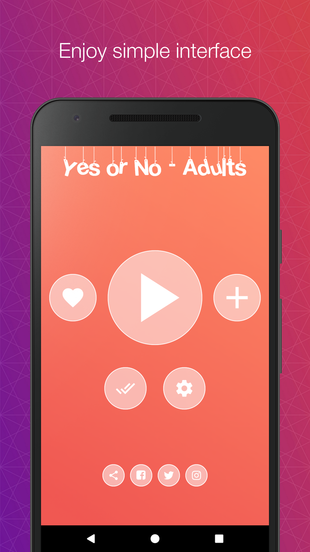 Yes or No - Adults - App on Amazon Appstore