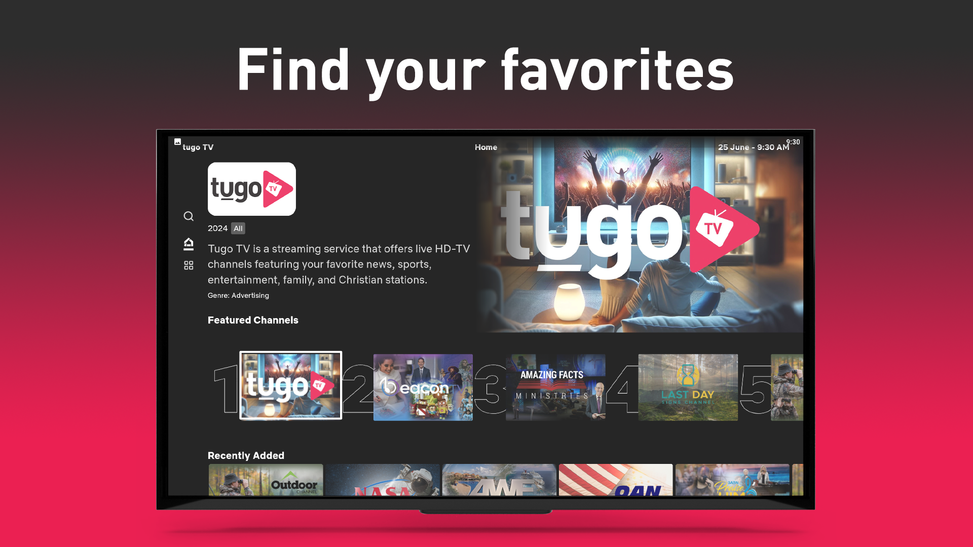 Tugo TV - App on Amazon Appstore