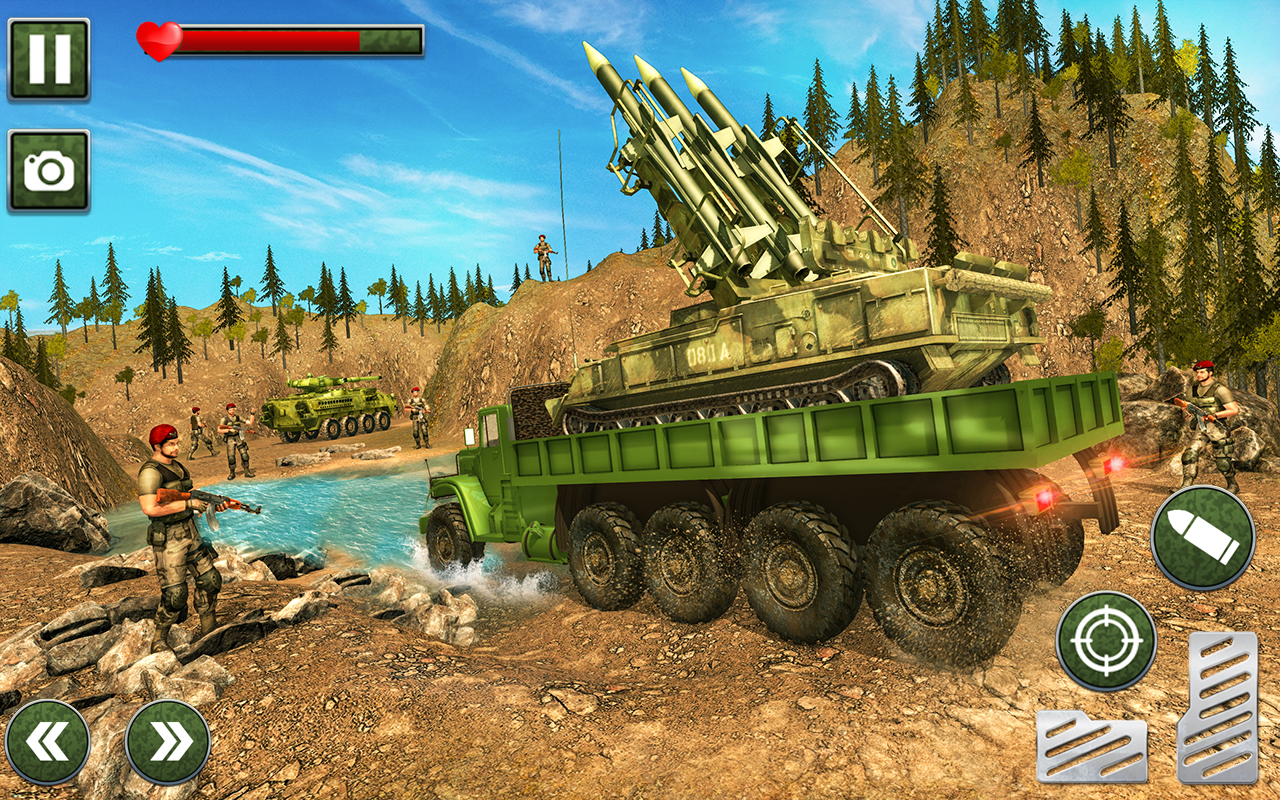 US Army Missile Attack : Army Truck Driving Games - App on Amazon Appstore