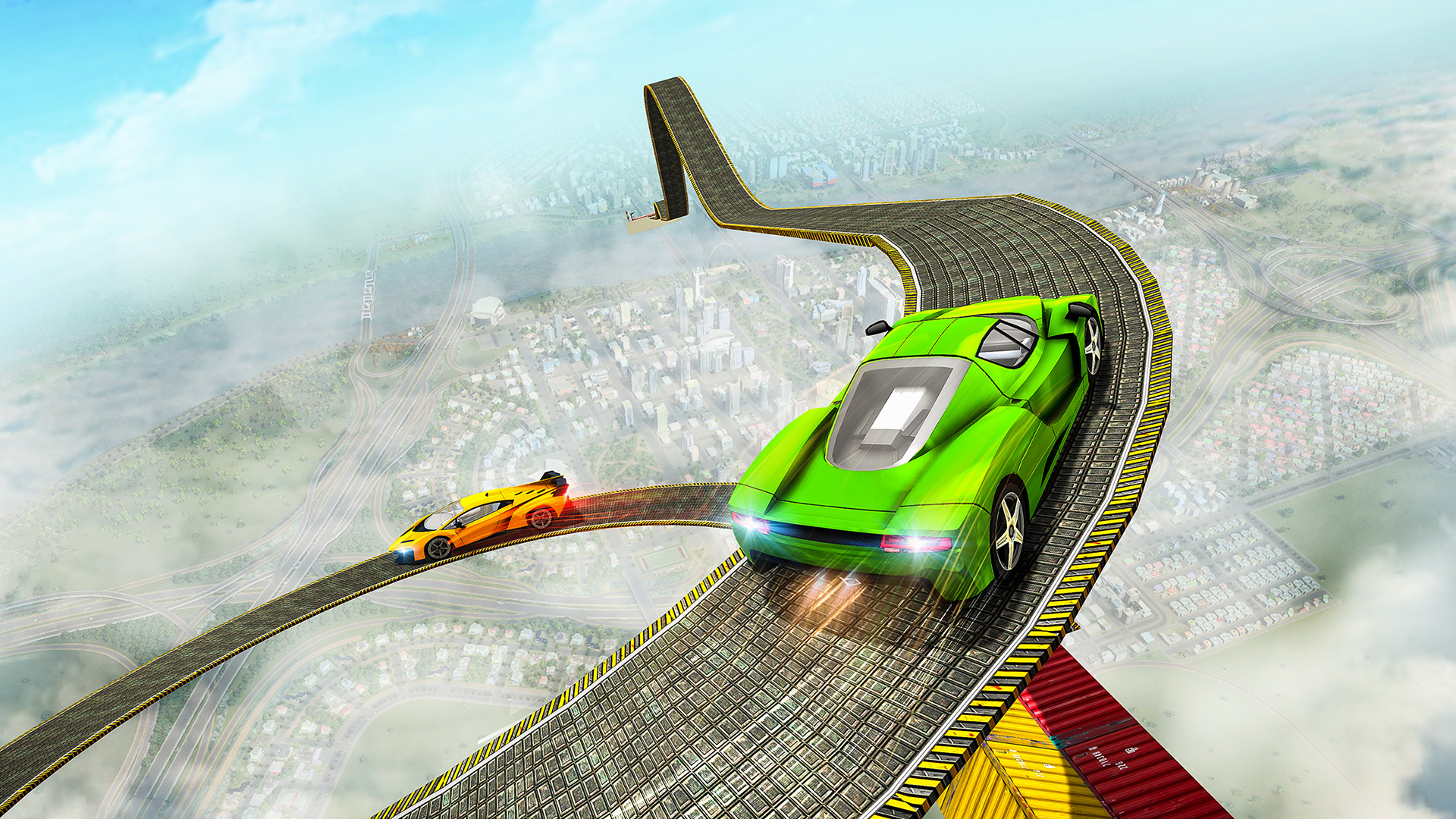GT Stunts Riptide : Mega Grand Tourer Fun Car Race 3D : Best City ...