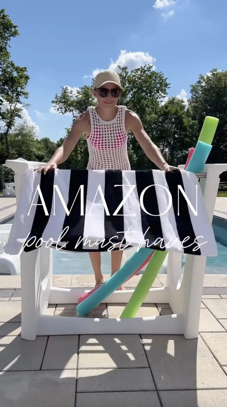 Watch Amazon Pool Furniture Must Haves on Amazon Live