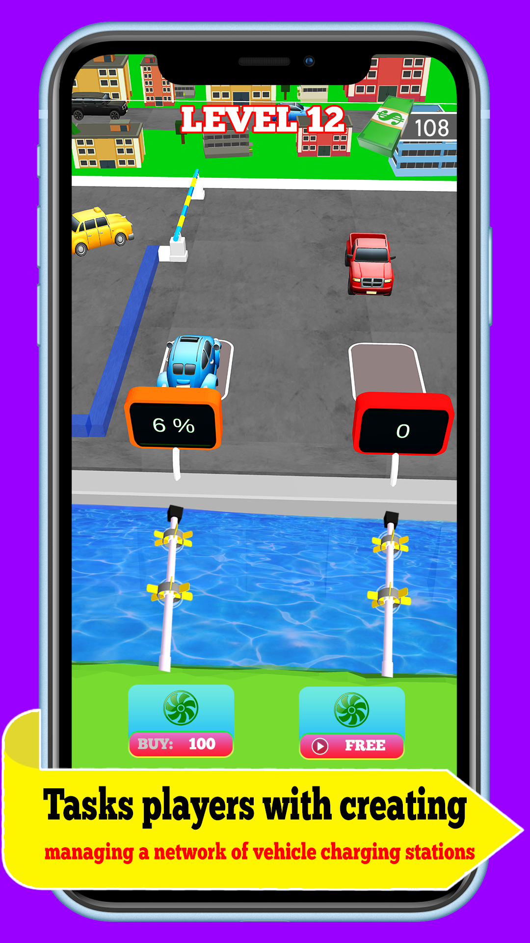 Energy Flow Electricity Empire: Power Turbines Merge Game - App on ...