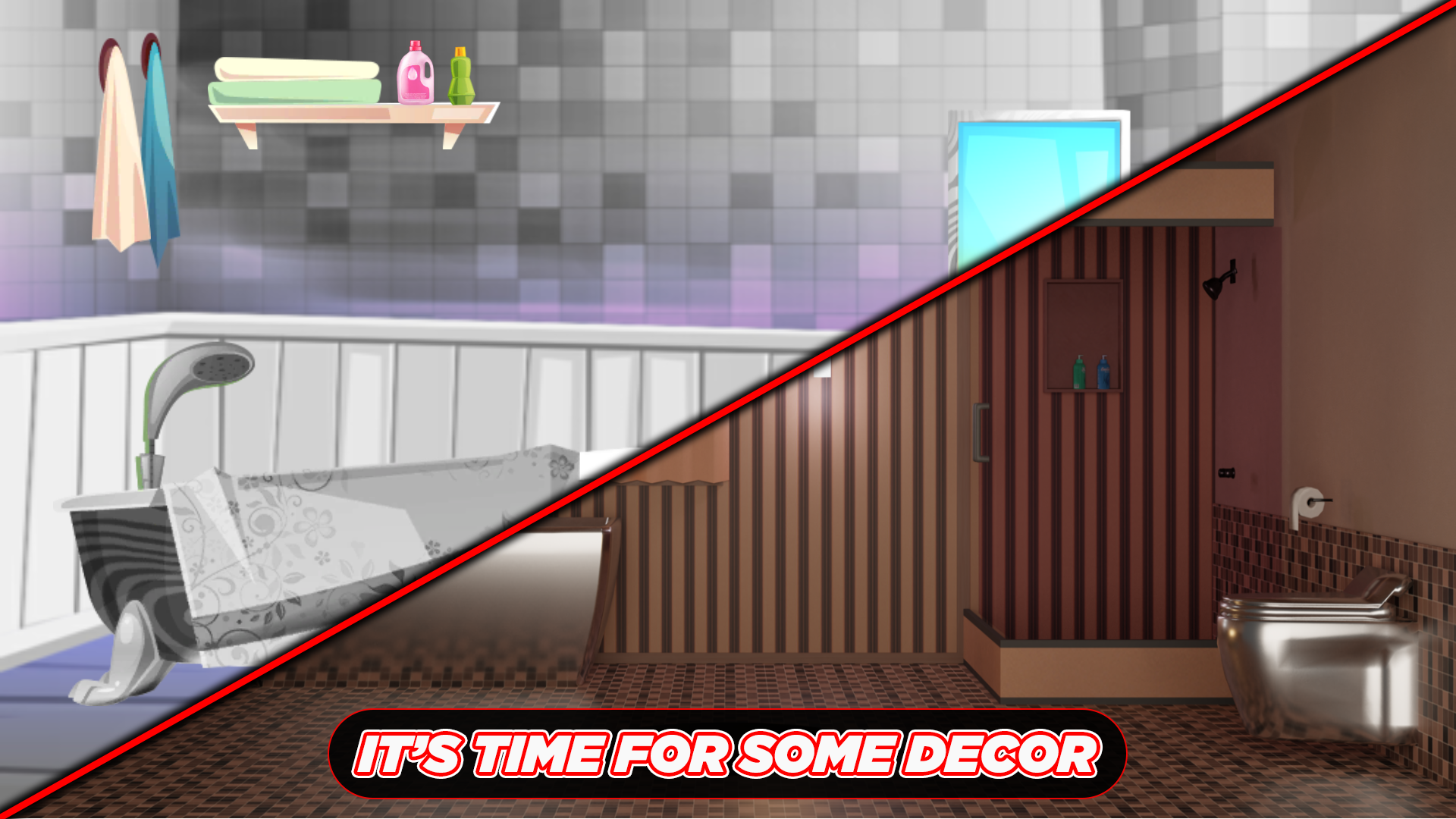 Washroom Cleanup 3D House Bath : Cleaning Games For Girls - App on ...