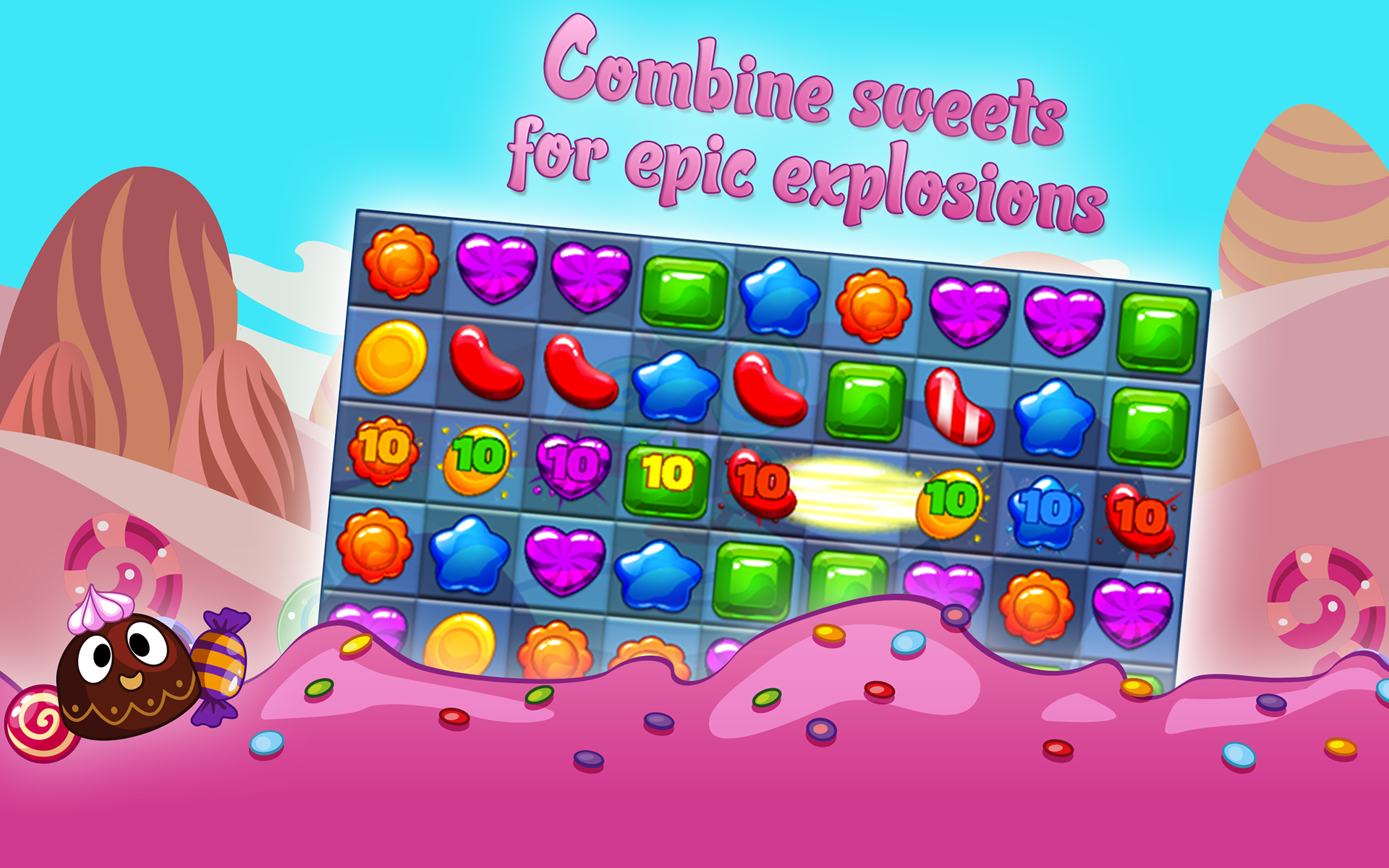 Sugar Sweets - Match 3:Amazon.com:Appstore for Android