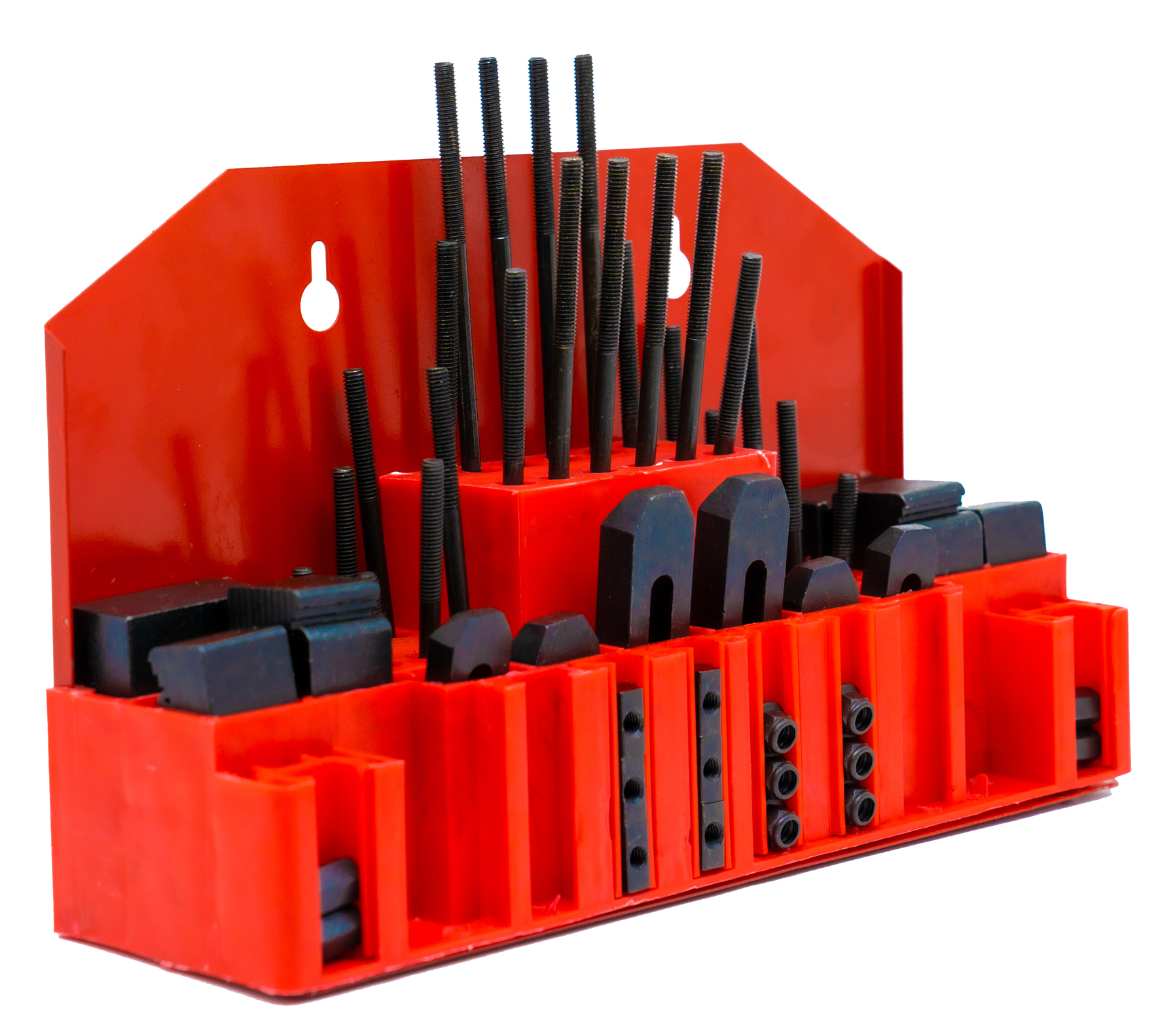 Watch 52Pc T-Slot Clamping Kit Mill Machinist Set Table Slots& M8 on ...