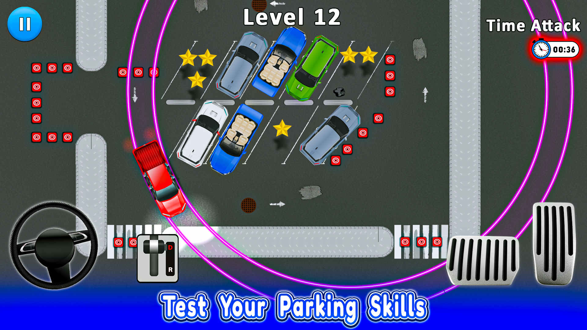 Car Parking Challenge: 2D Driving & Precision Parking Simulator Game ...