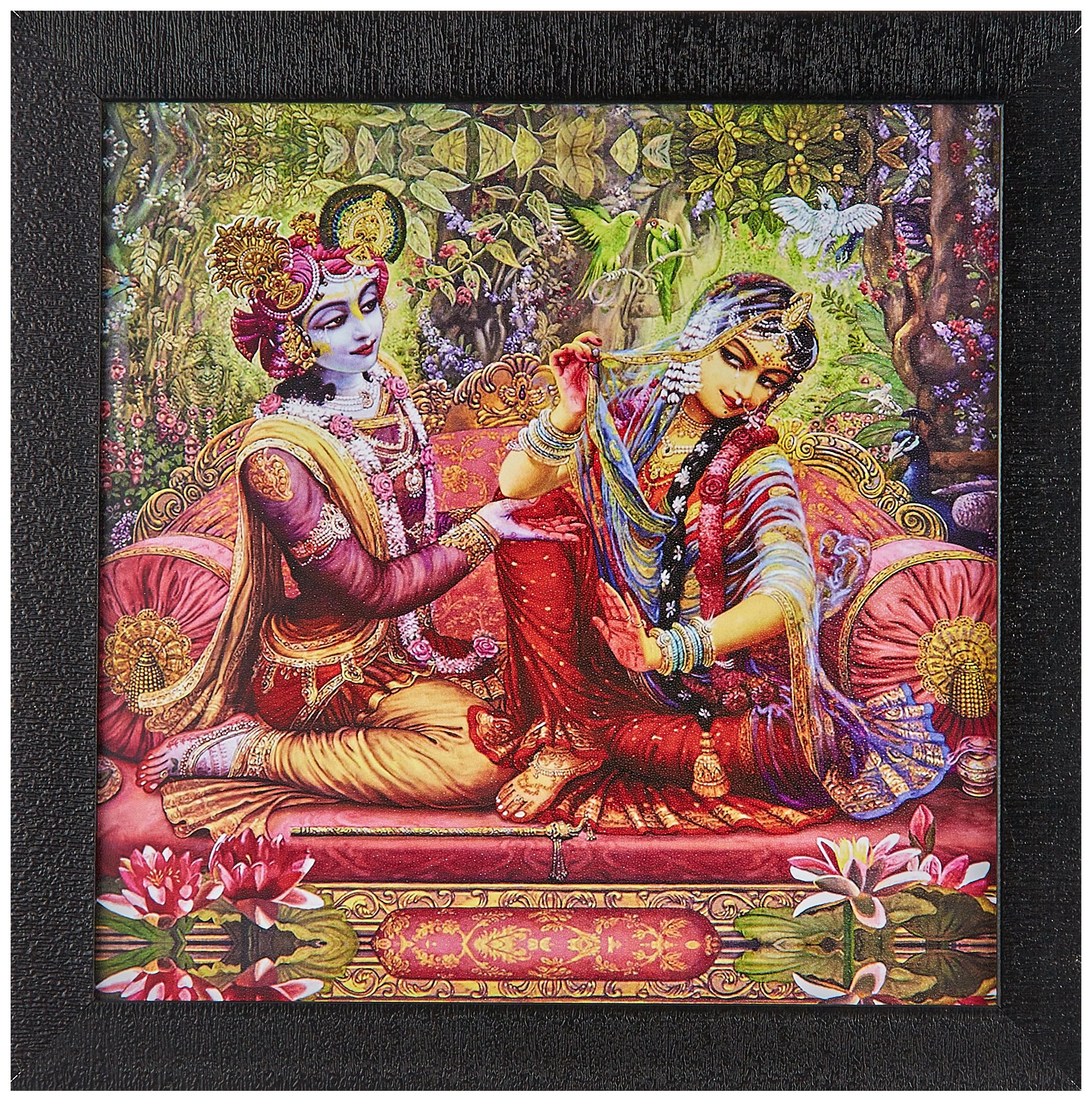 Buy SAF Radha krishna Krishna Painting || krishna painting || Krishna ...