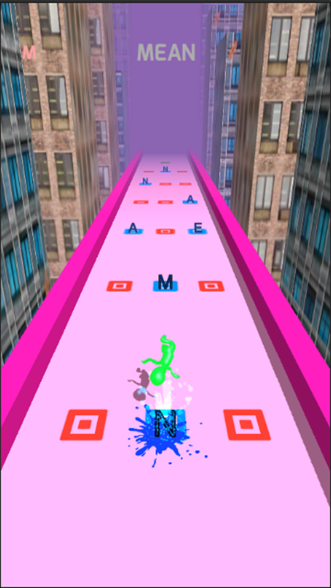 Ragdoll Bounce Jump Words 3D Game - Parkour Ragdoll 3D Fall and Break ...