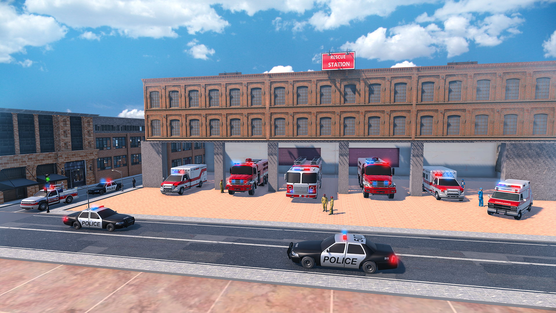 Police Car Ambulance Fire Truck Game - App on Amazon Appstore