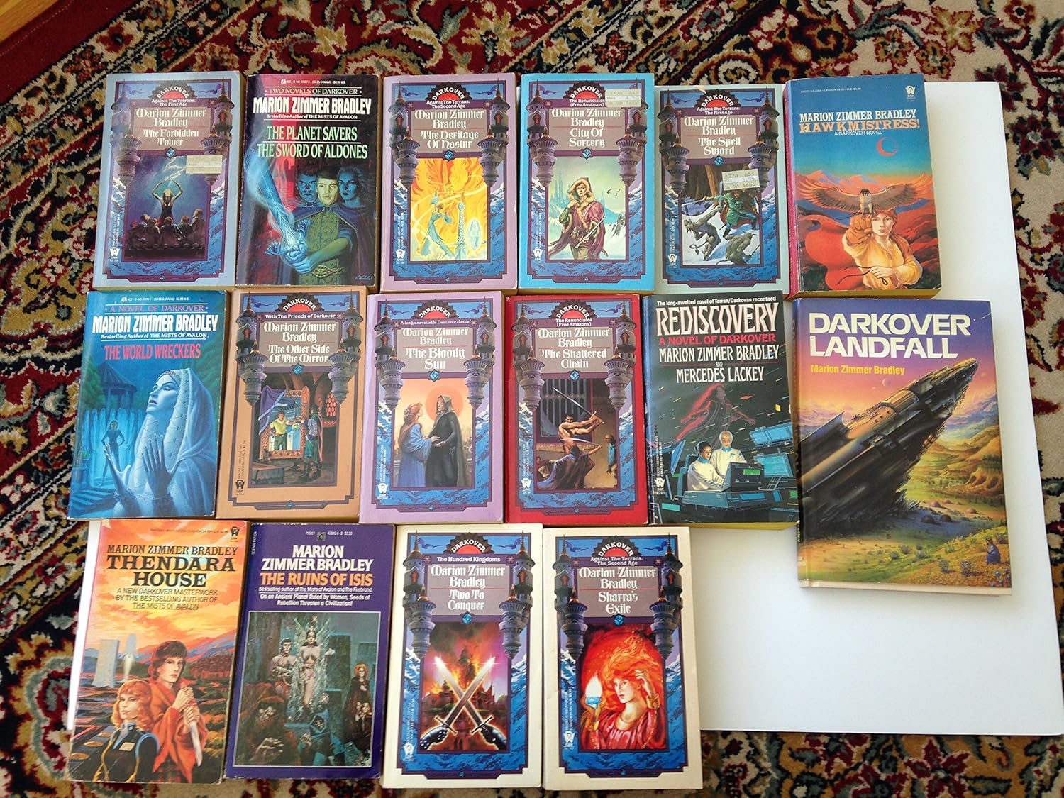 Darkover Series by Marion Zimmer Bradley (Swords of Aldones, Bloody Sun ...