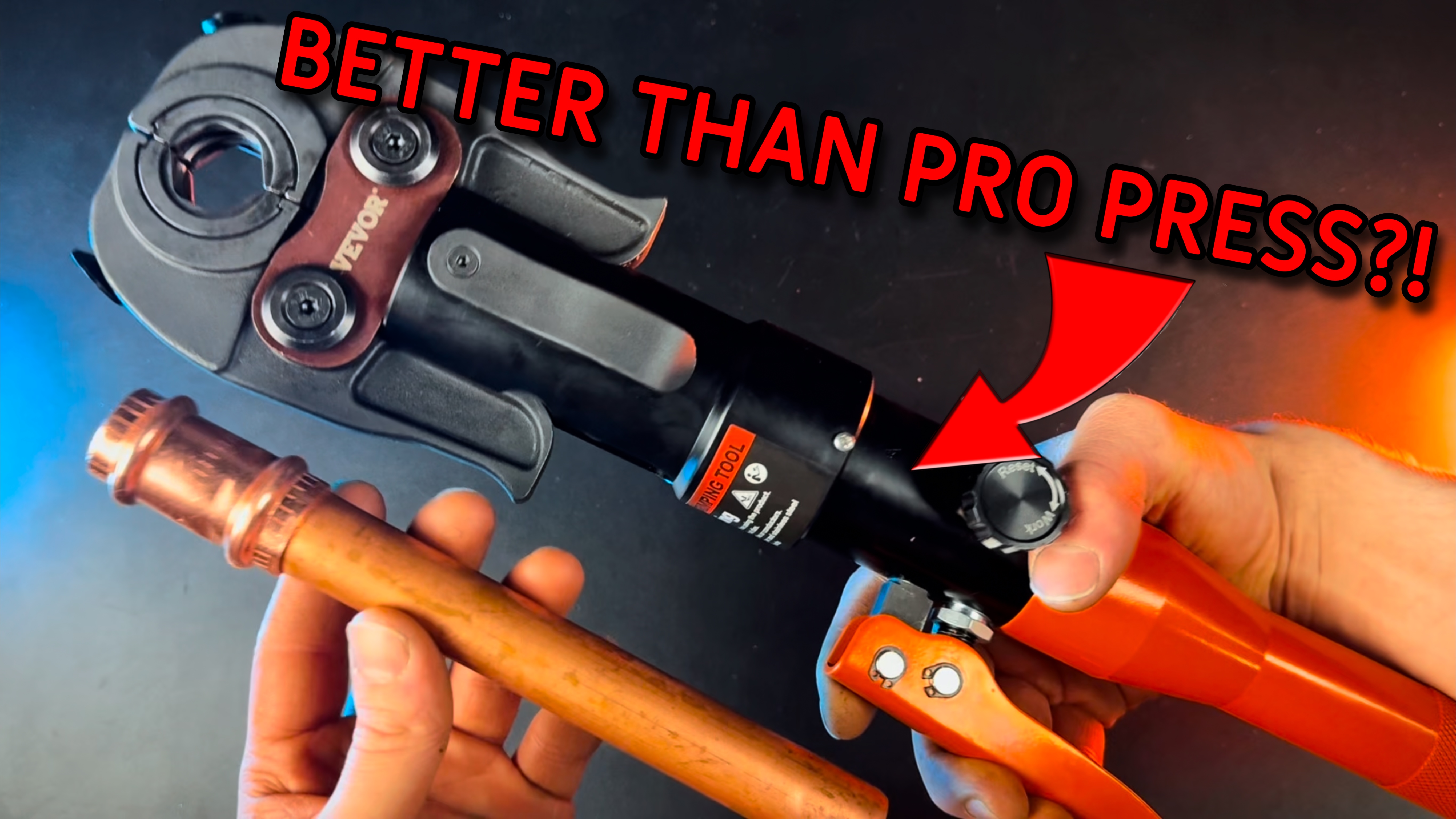 Watch Testing Out This Copper Pipe Crimper on Amazon Live