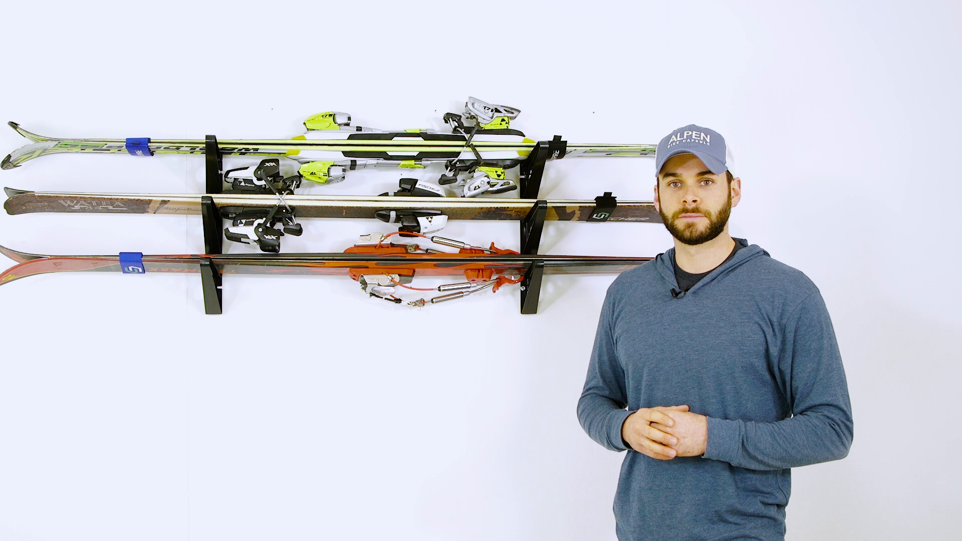 Snapklik.com : StoreYourBoard Ski Storage Rack
