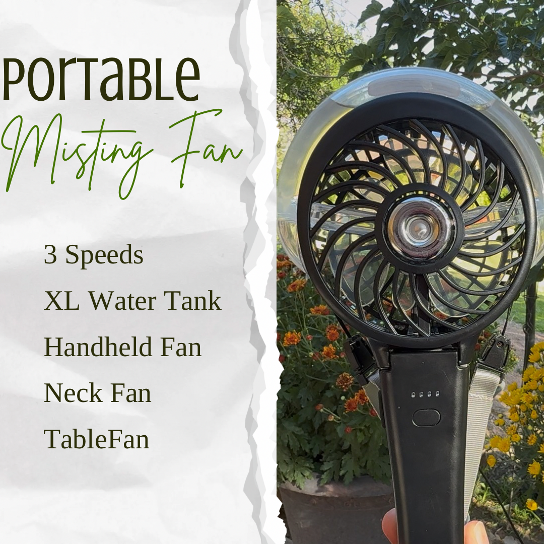 Watch Portable Mister Fan - Perfect for the Summer Heat on Amazon Live