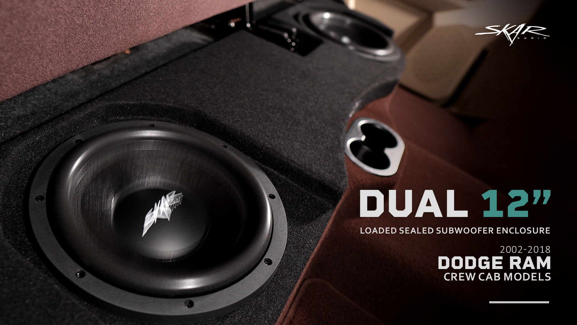 Dodge Pickup Subwoofer Enclosure Truck Boxes Dodge RAM 1500 — Santa