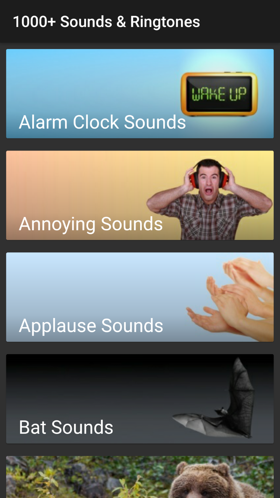 1000+ Sounds & Ringtones:Amazon.com:Appstore for Android