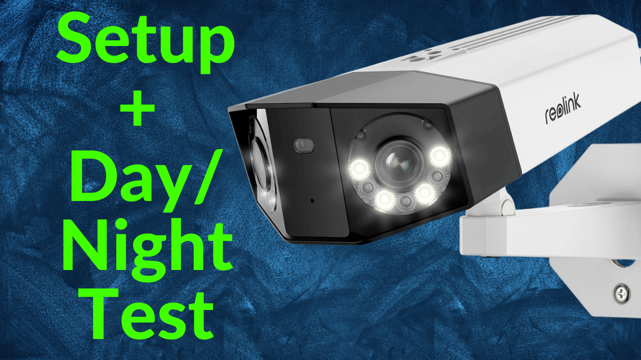 Watch Reolink Duo 2 Set up Day and Night Test on Amazon Live