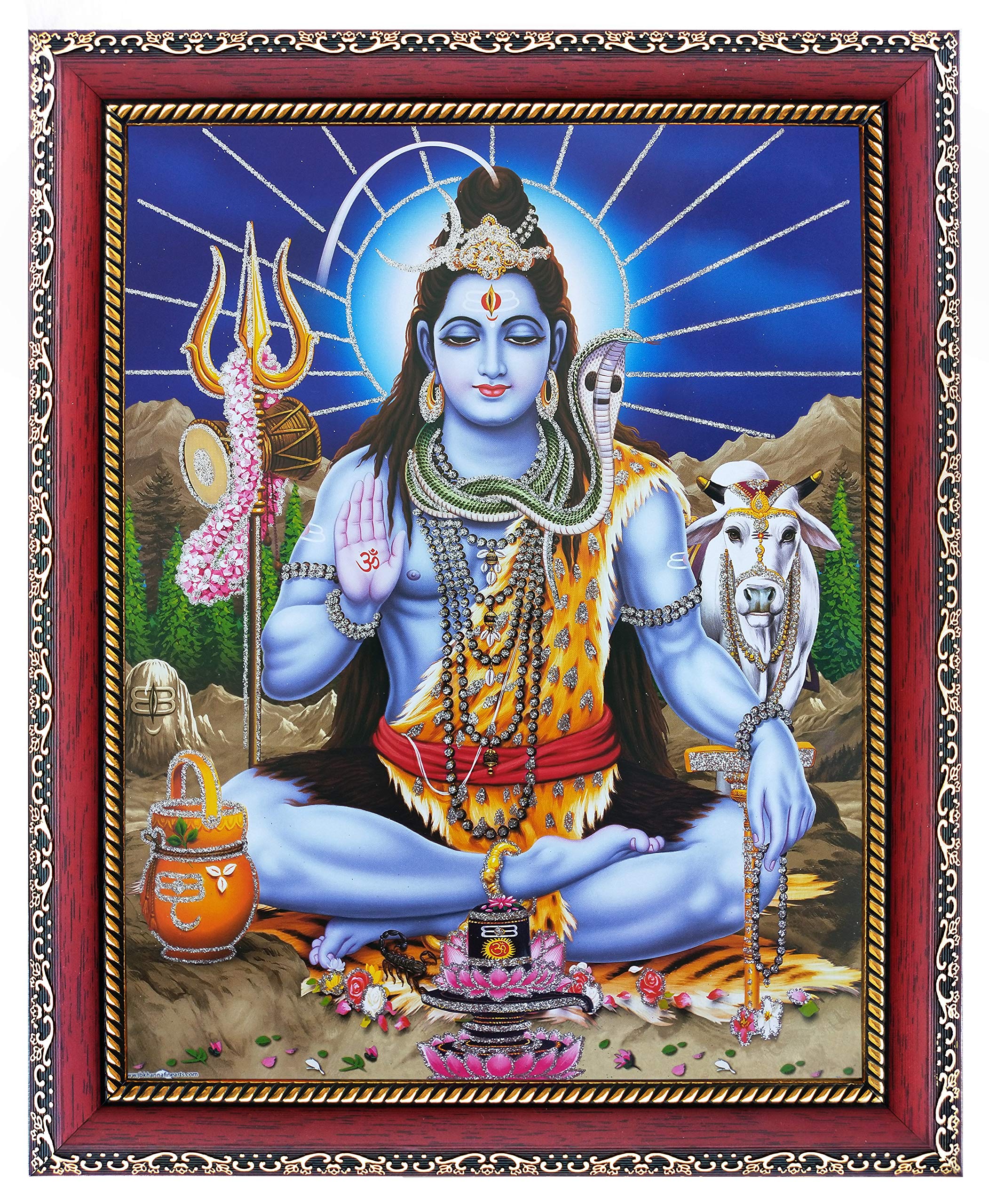 Buy Koshtak Lord Shiva/shankar/bholenath ji with Nandi Cow and shivling ...