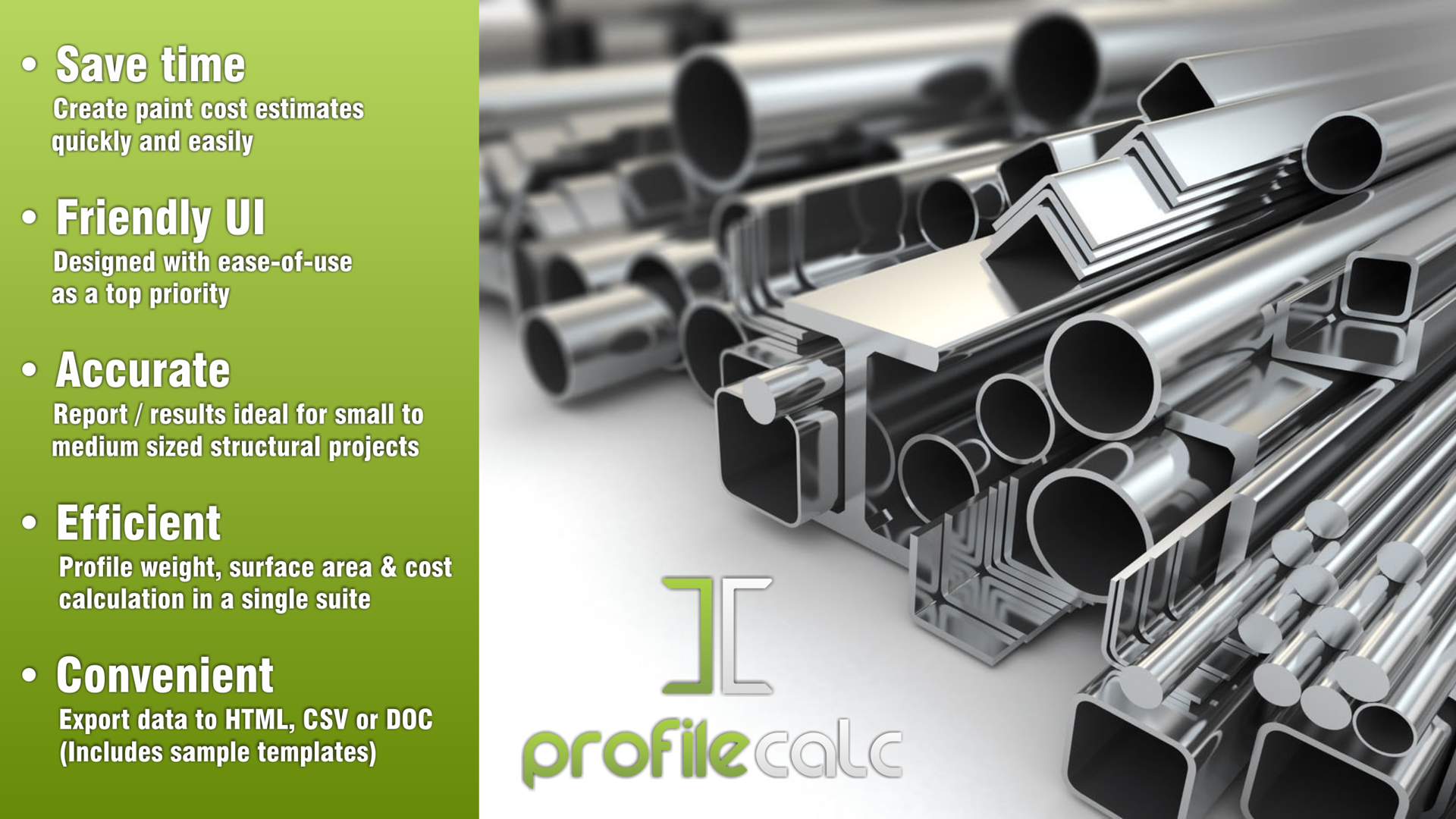 ProfileCALC Pro – Profile weight & surface calculator - App on Amazon ...