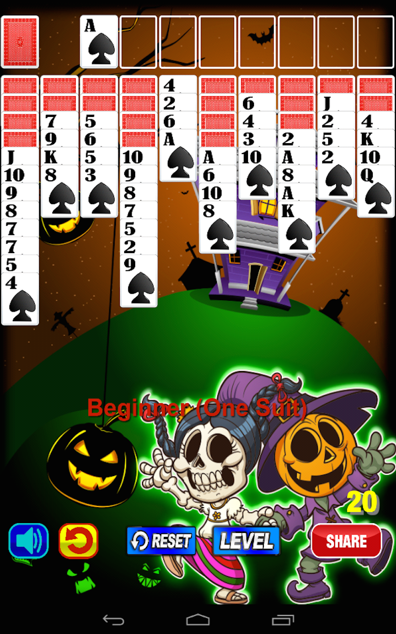 Trick Or Treat Spider Solitaire Casino - App on Amazon Appstore