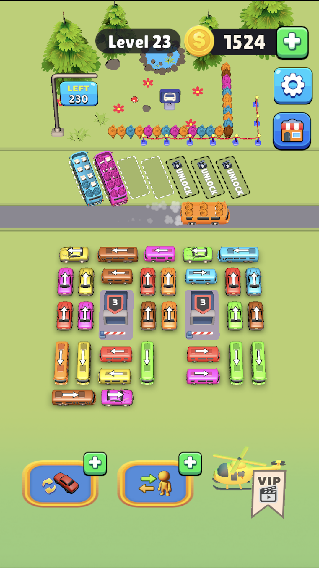 Bus Out 3D - Bus Escape Traffic Jam & Brain Test & Car Puzzle Games ...