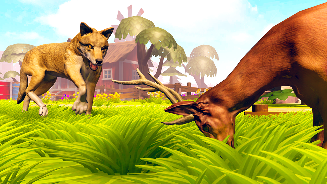 Wild Wolf Sim 3D - App on Amazon Appstore