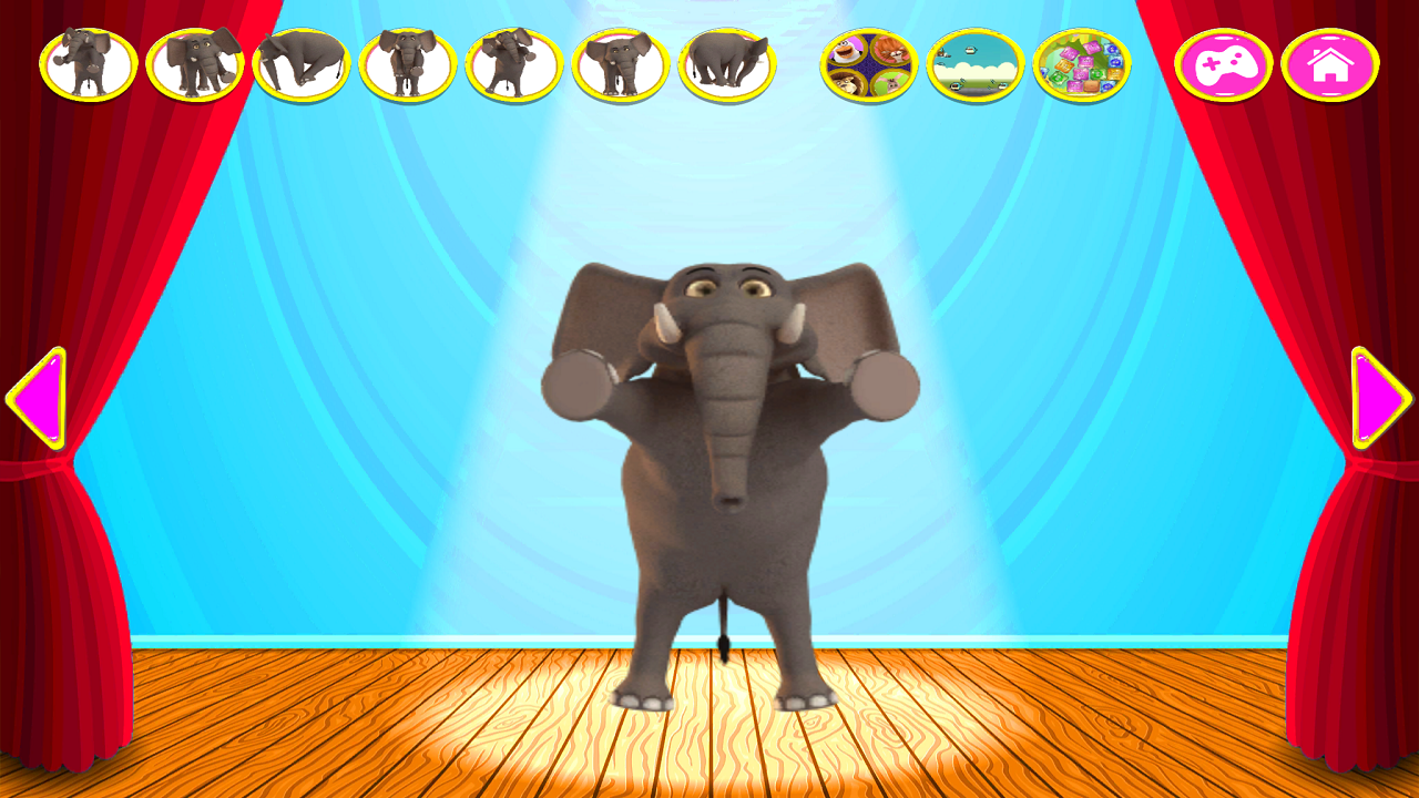 Talking Elephant King Red (Free) - App on Amazon Appstore