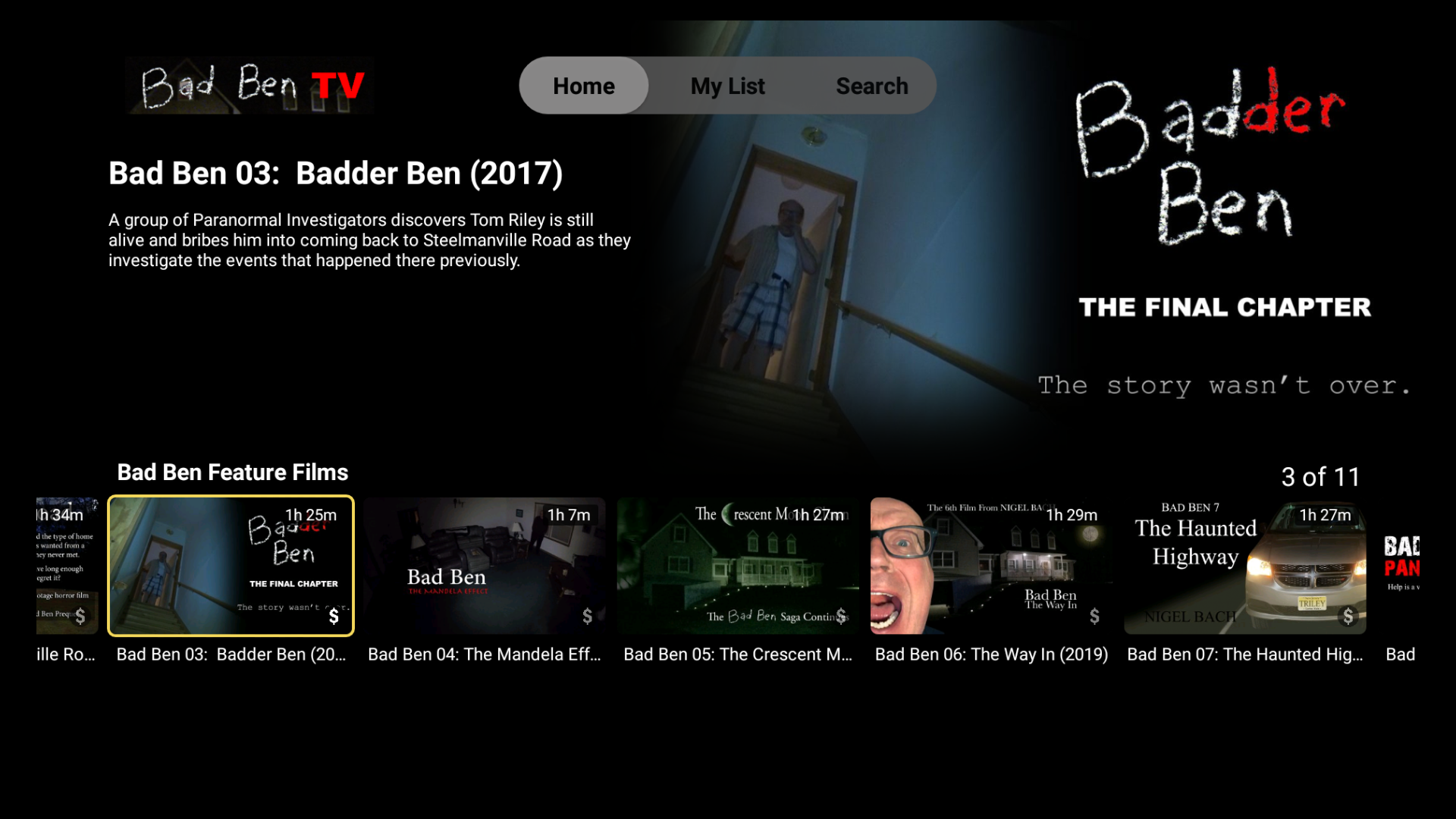 Bad Ben TV - App on Amazon Appstore