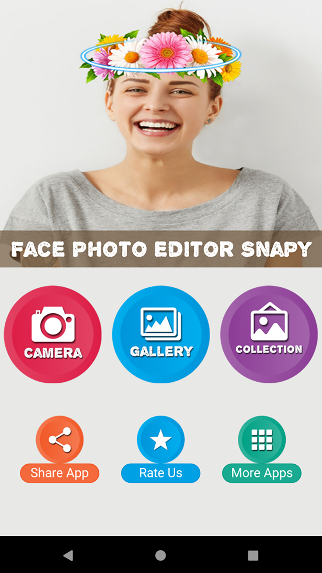Snapy Edit Face Stickers Photo-Amazonアプリストアのアプリ