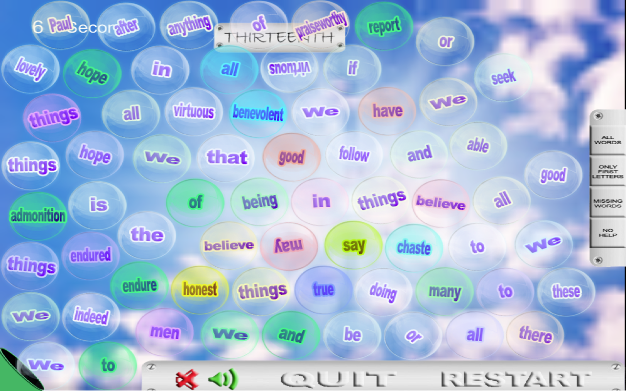 LDS Articles of Faith Bubble Brains - App on Amazon Appstore