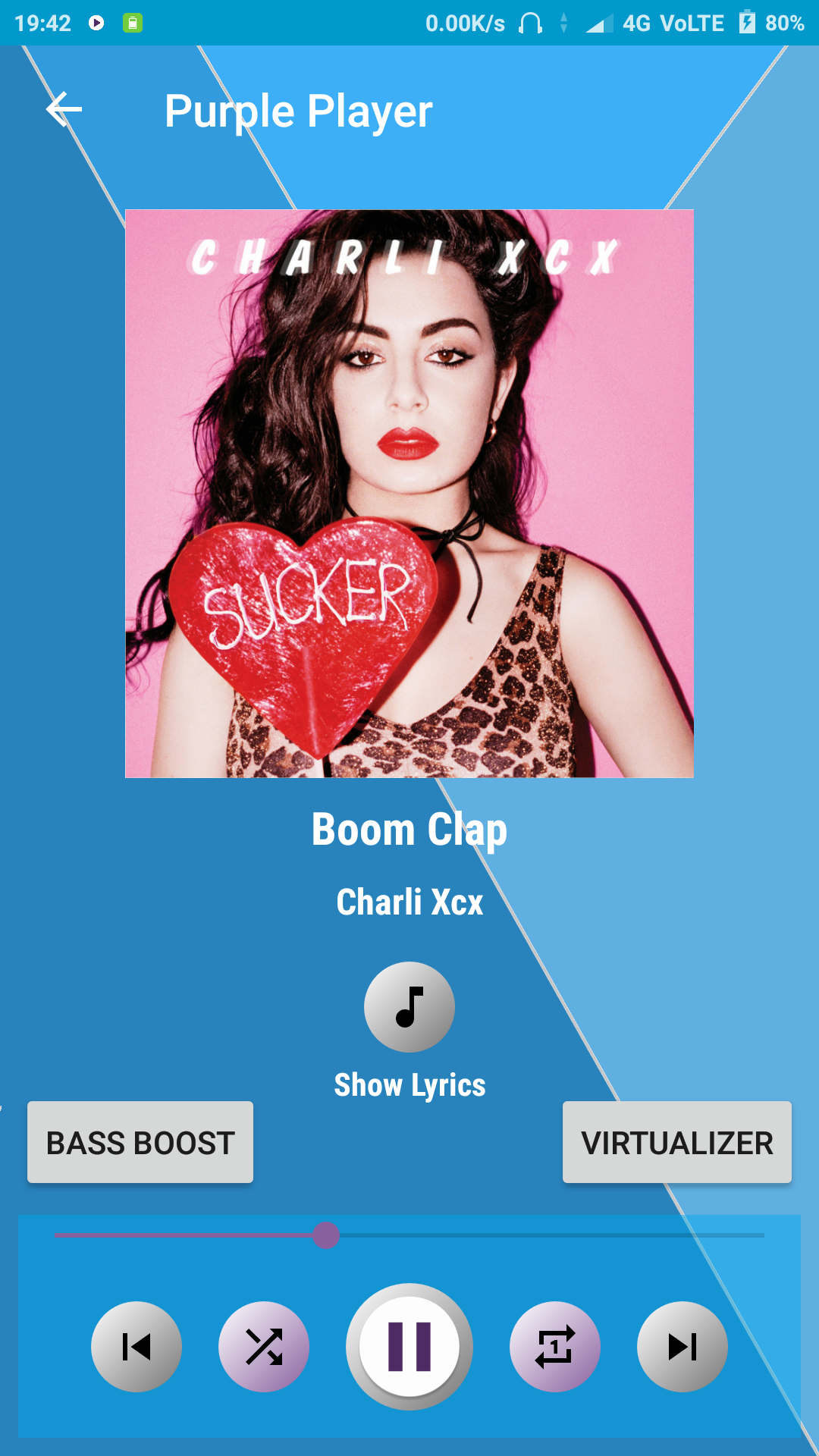 Purple Music Player:Amazon.co.uk:Appstore for Android