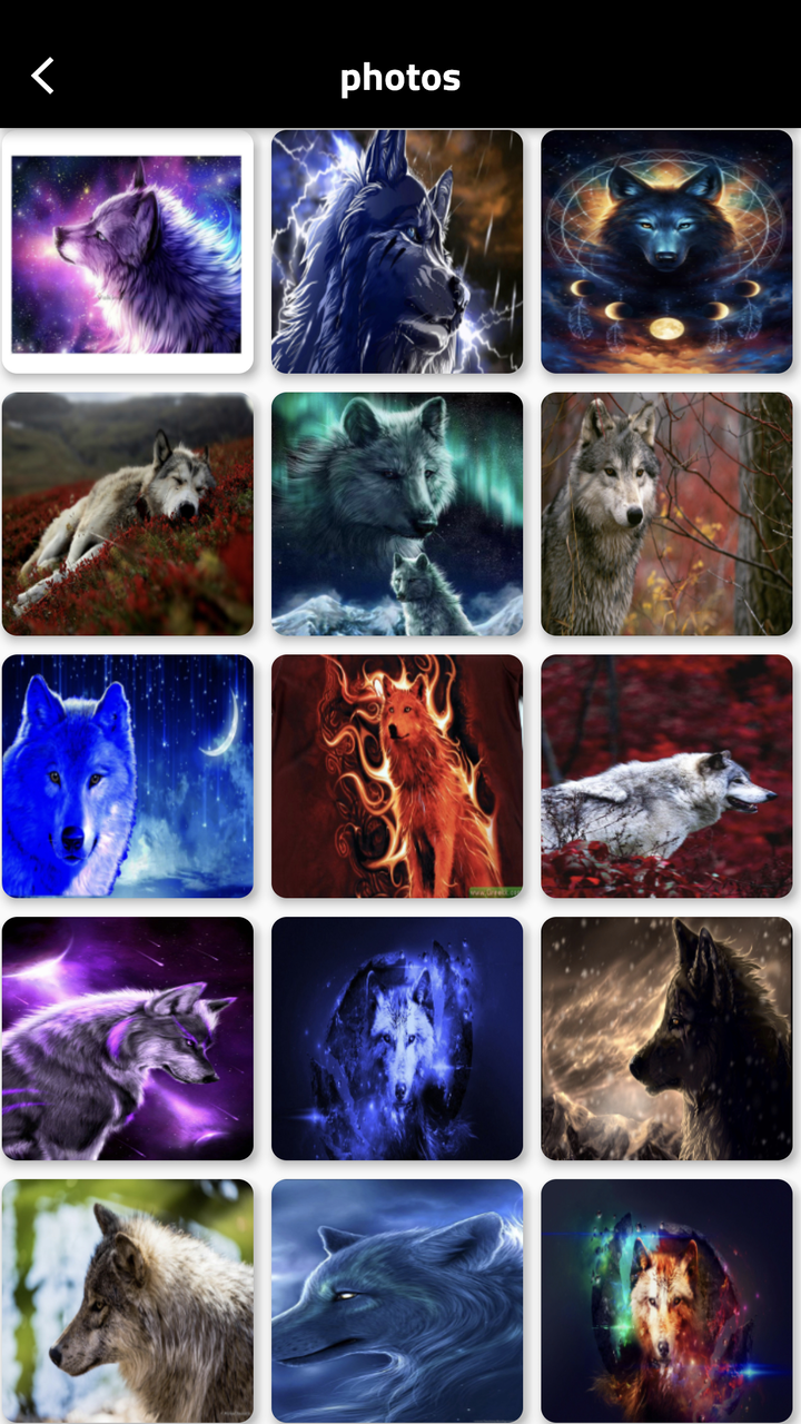 Wolf Wallpapers HD - Application sur Amazon Appstore